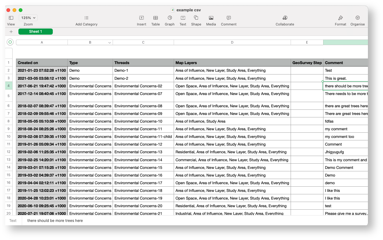 Exporting Project Data to CSV (Excel) | Social Pinpoint Classic Help Center